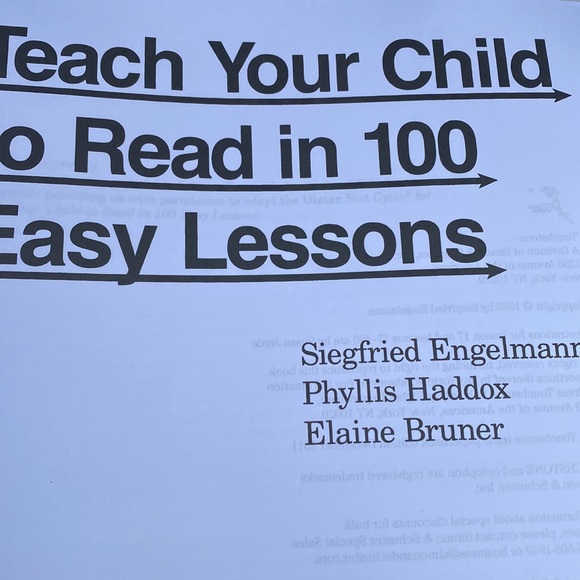 text book | Office | Teach Your Child To Read In 0 Easy Lessons Revised And Updated Second ...